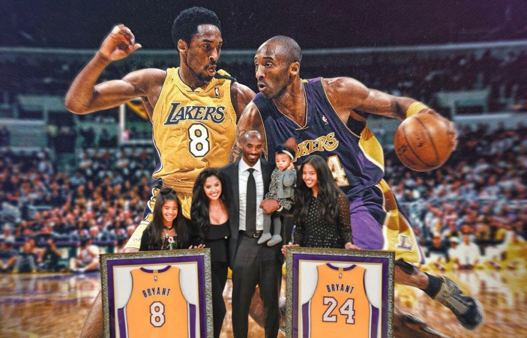 Six Years Ago Today, The Lakers Retired Kobe Bryant’s #8 and #24 Jerseys