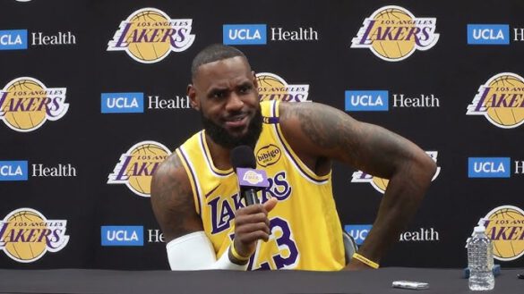 Anthony Davis Shares LeBron James’ Sacred Pregame Ritual