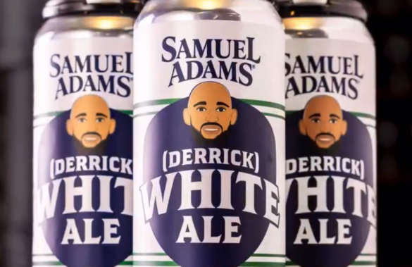 Derrick White Partners With Samuel Adams To Release (Derrick) White Ale