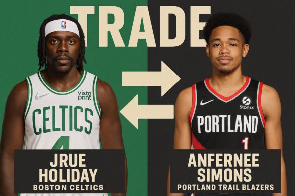 Celtics Trade Jrue Holiday To Trail Blazers For Anfernee Simons In Cap ...