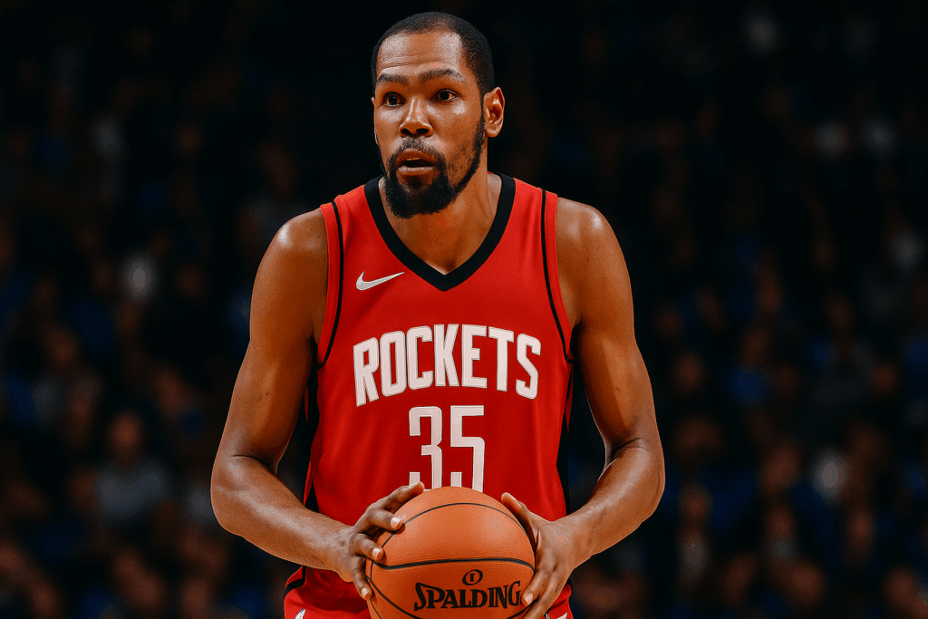 Kevin Durant Finds Out About Rockets Trade Mid-Interview—From The Fans