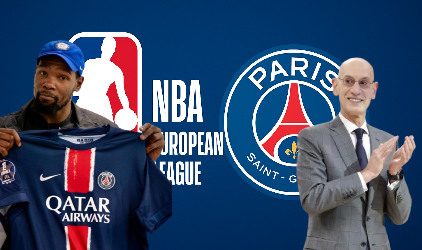 Kevin Durant To Spearhead PSG’s $500 Million Push Into NBA’s European League