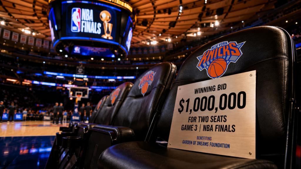 The Most Expensive Seats In Knicks History Come With A Million-Dollar Story